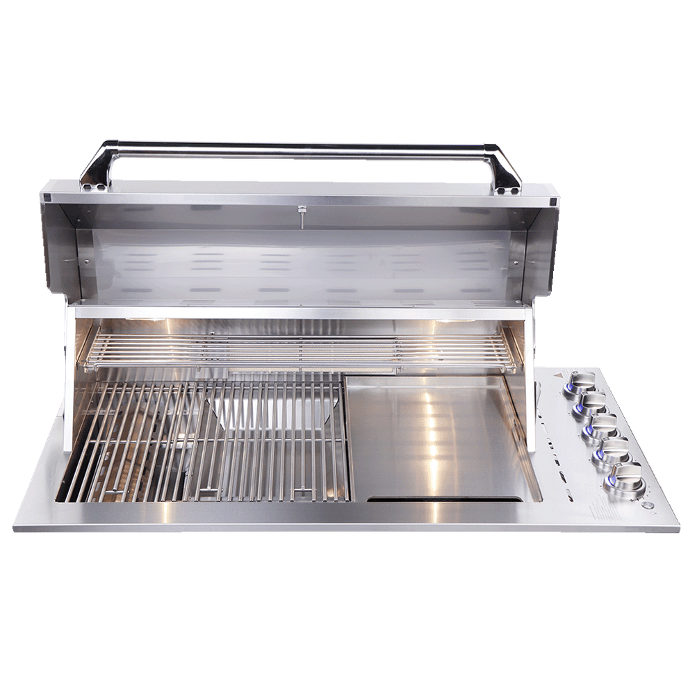 Sirius Drop-in 5 Burner Gas BBQ in Black