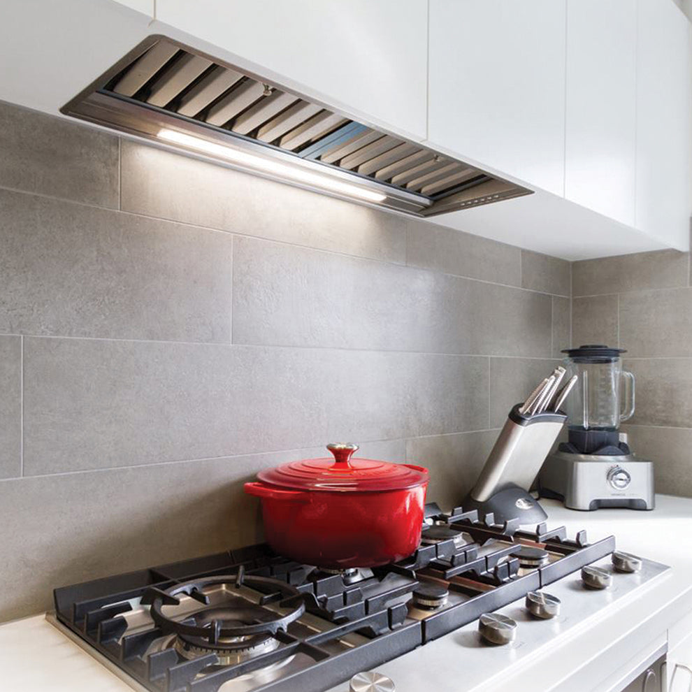 1120mm 'Smart-Switch' Undermount Rangehood with Twin Onboard Motor
